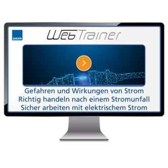 WebTrainer Kombipaket - Sicher arbeiten mit elektrischem Strom | WEKA Shop